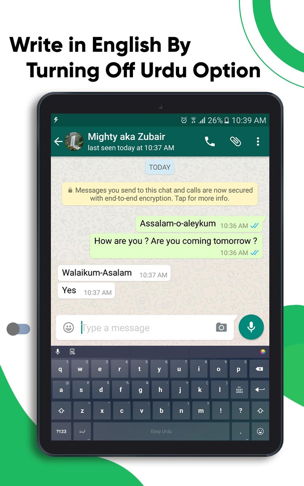 Easy Urdu Keyboard اردو Editor APK für Android - Download