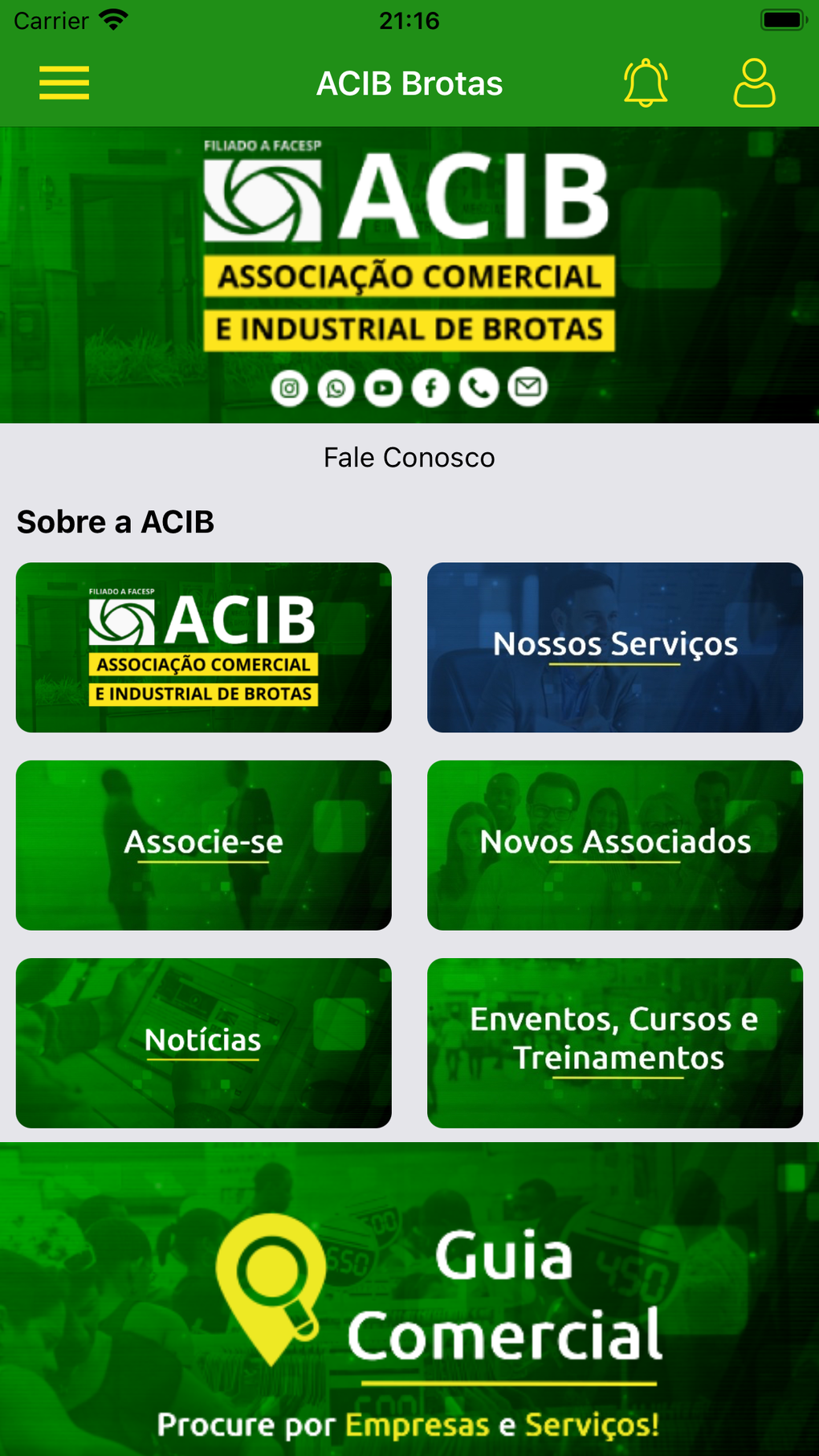 ACIB Brotas para iPhone - Descargar