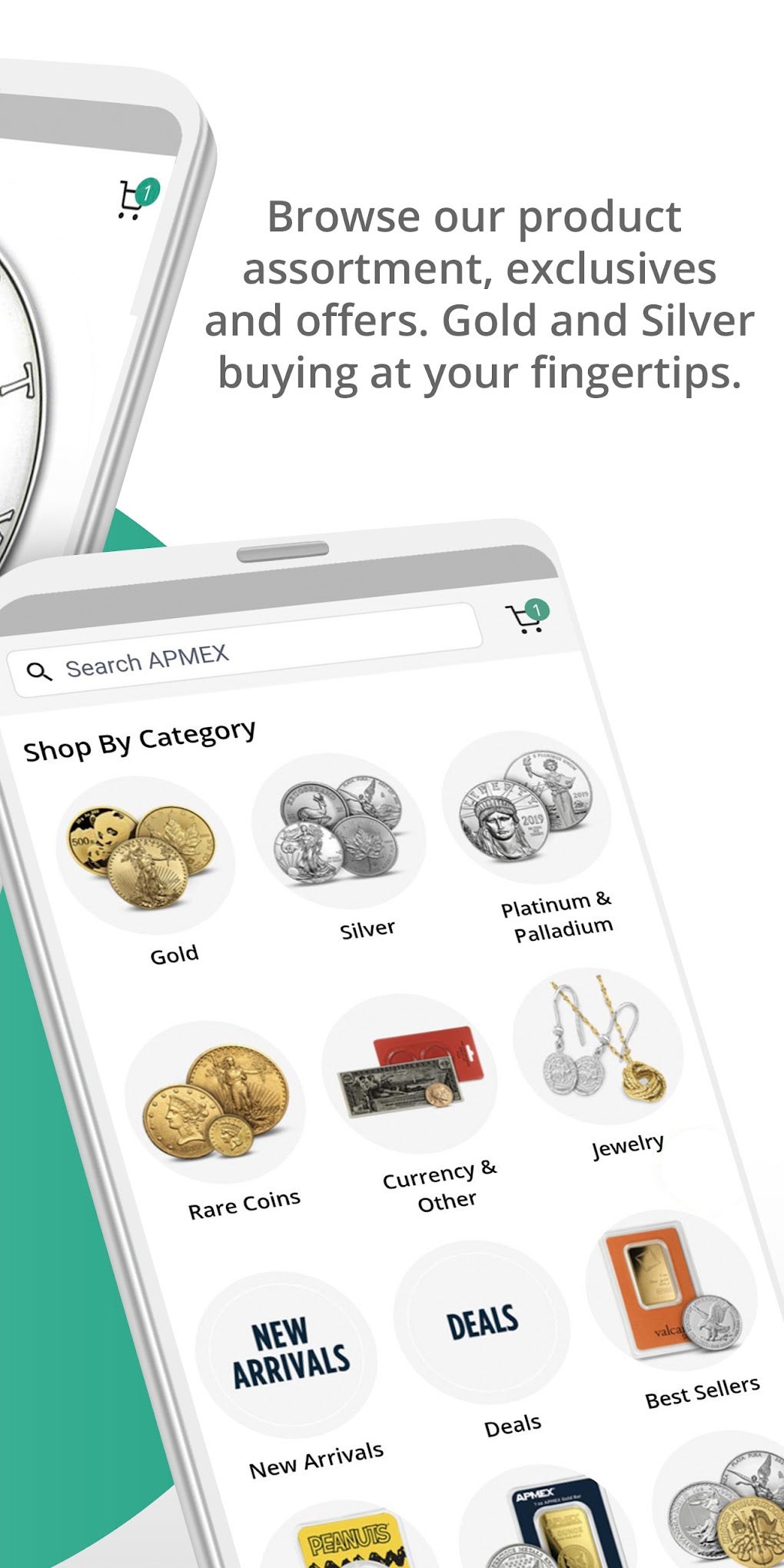 APMEX: Buy Gold Silver for Android - Download