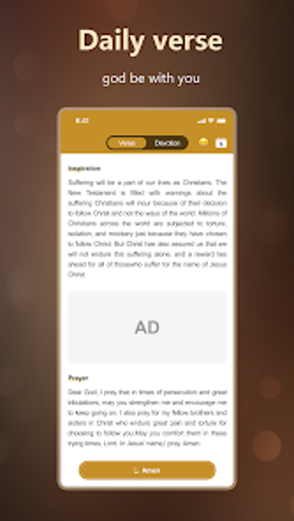 Daily Bible: Verse สำหรับ Android - ดาวน์โหลด