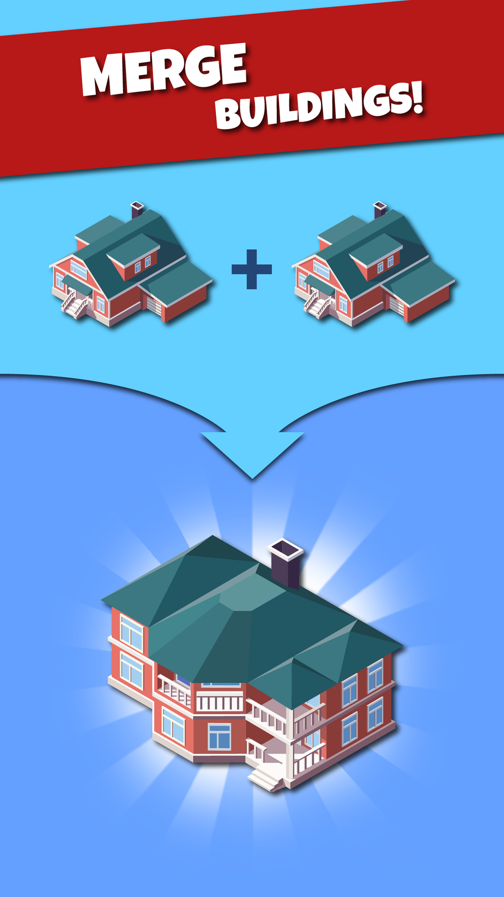 Merge City - Idle Click Tycoon for iPhone - Download