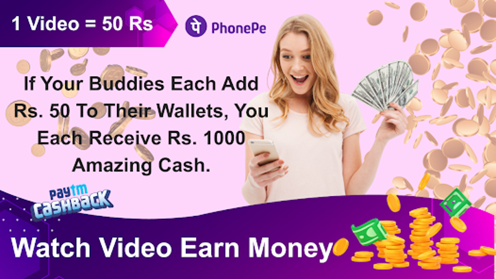 Watch Video Daily Earn Money para Android - Descargar