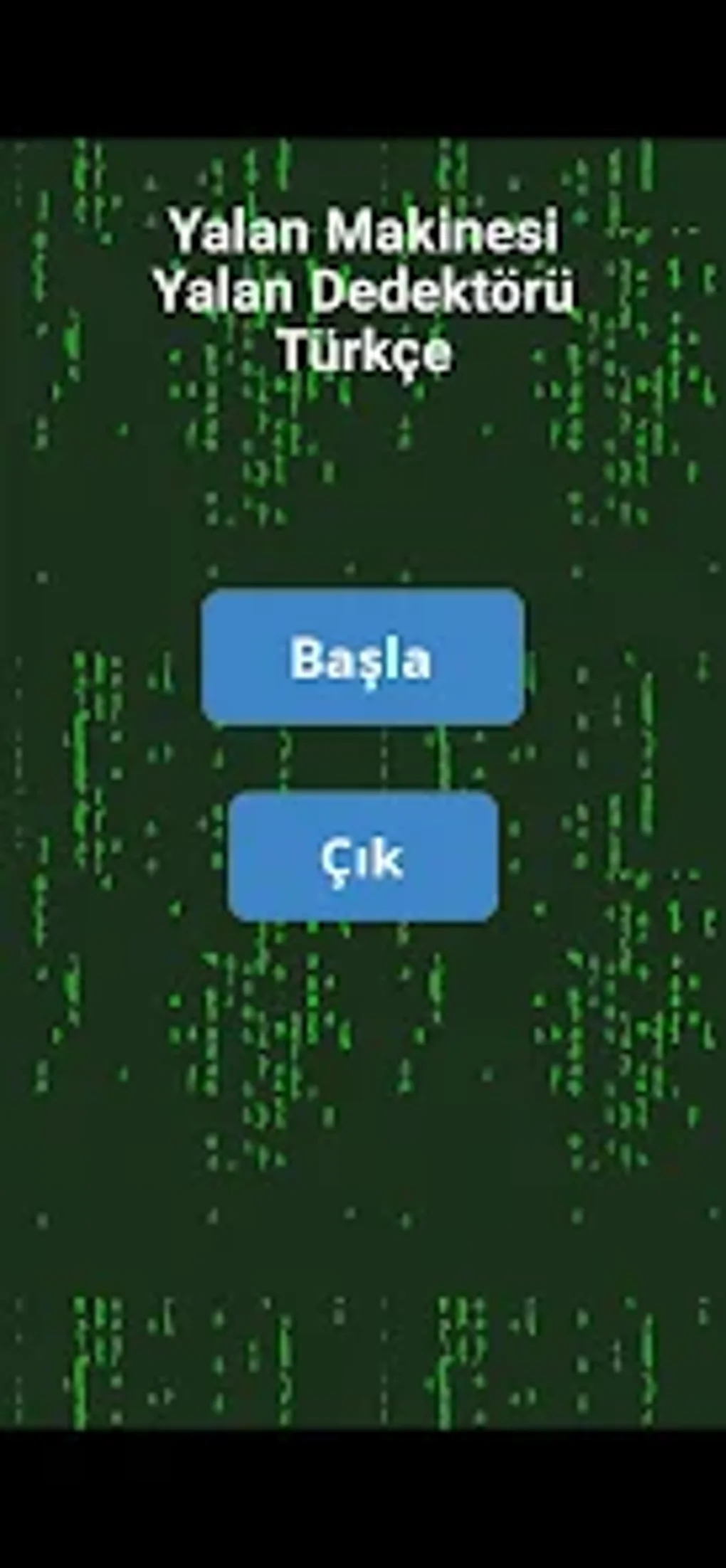Yalan Makinesi Dedektör Türkçe for Android - Download