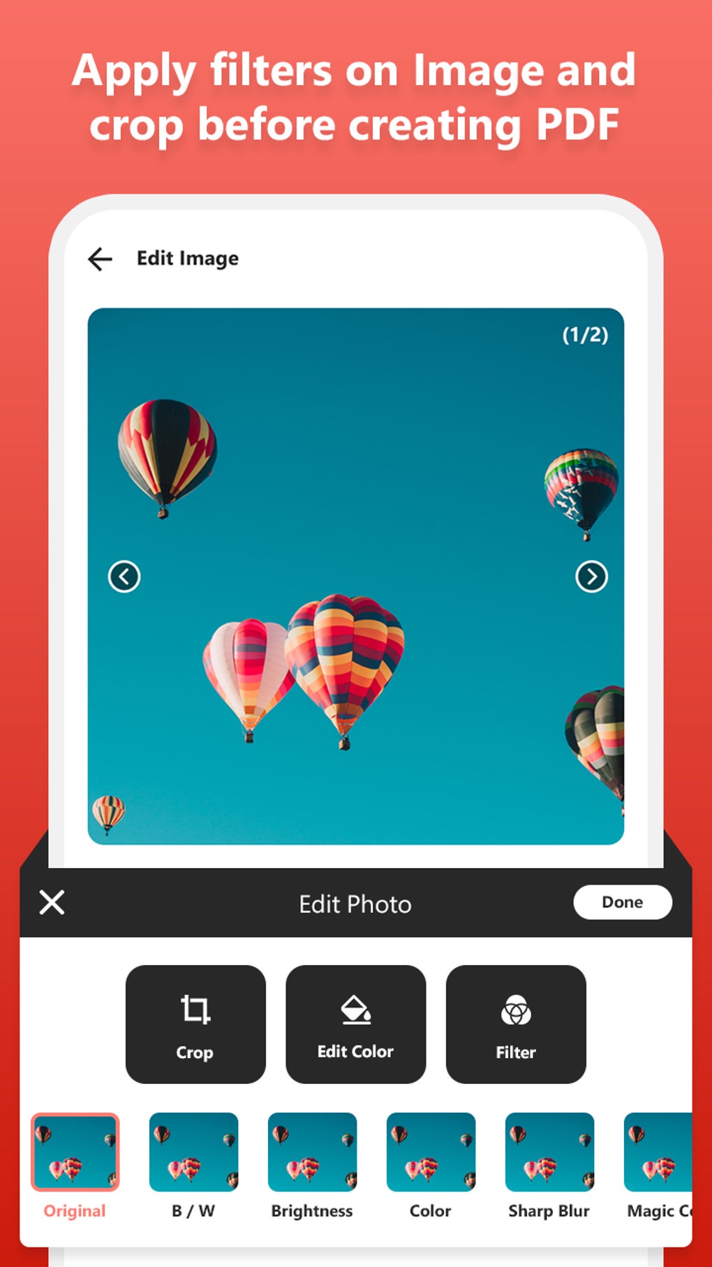 IMG2PDF Convert Image To PDF Para Android Descargar