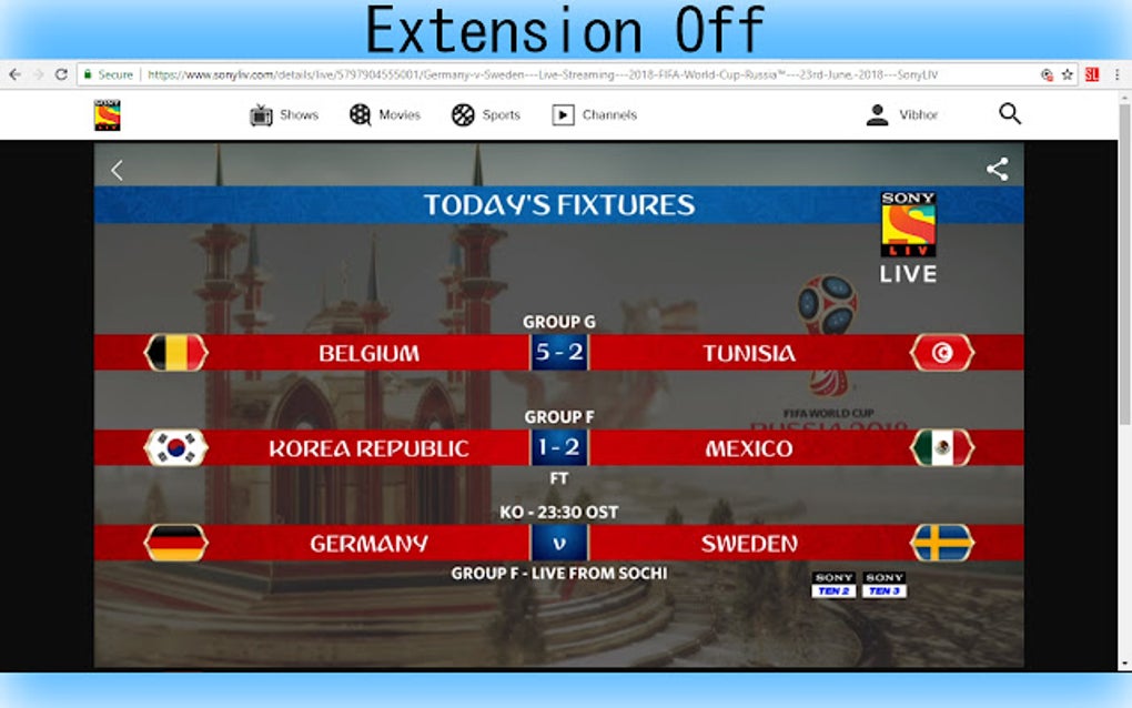 Full browser screen Video Player for Google Chrome - Extension Download