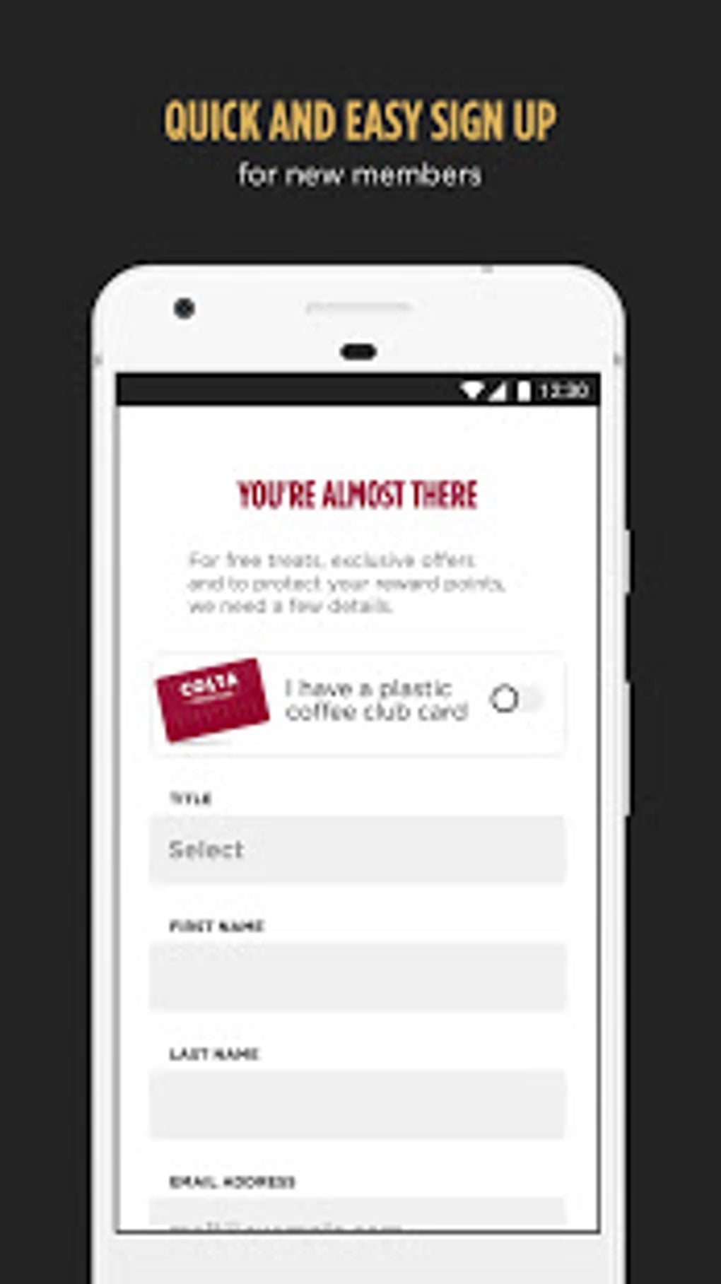 Costa Coffee Club APK for Android - Download