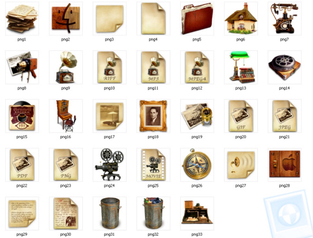 Antique Icon Update per Mac - Download