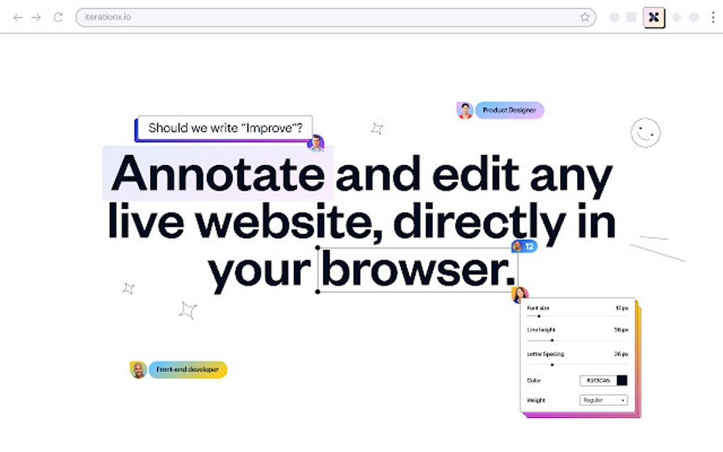 Iteration X for Google Chrome - Extension Download
