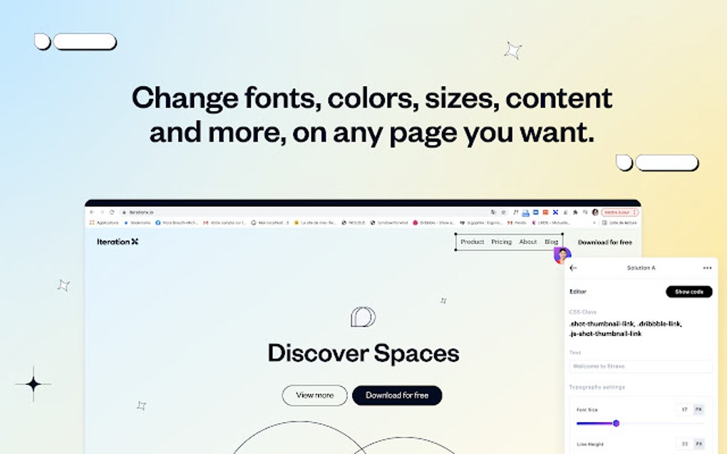 Iteration X for Google Chrome - Extension Download