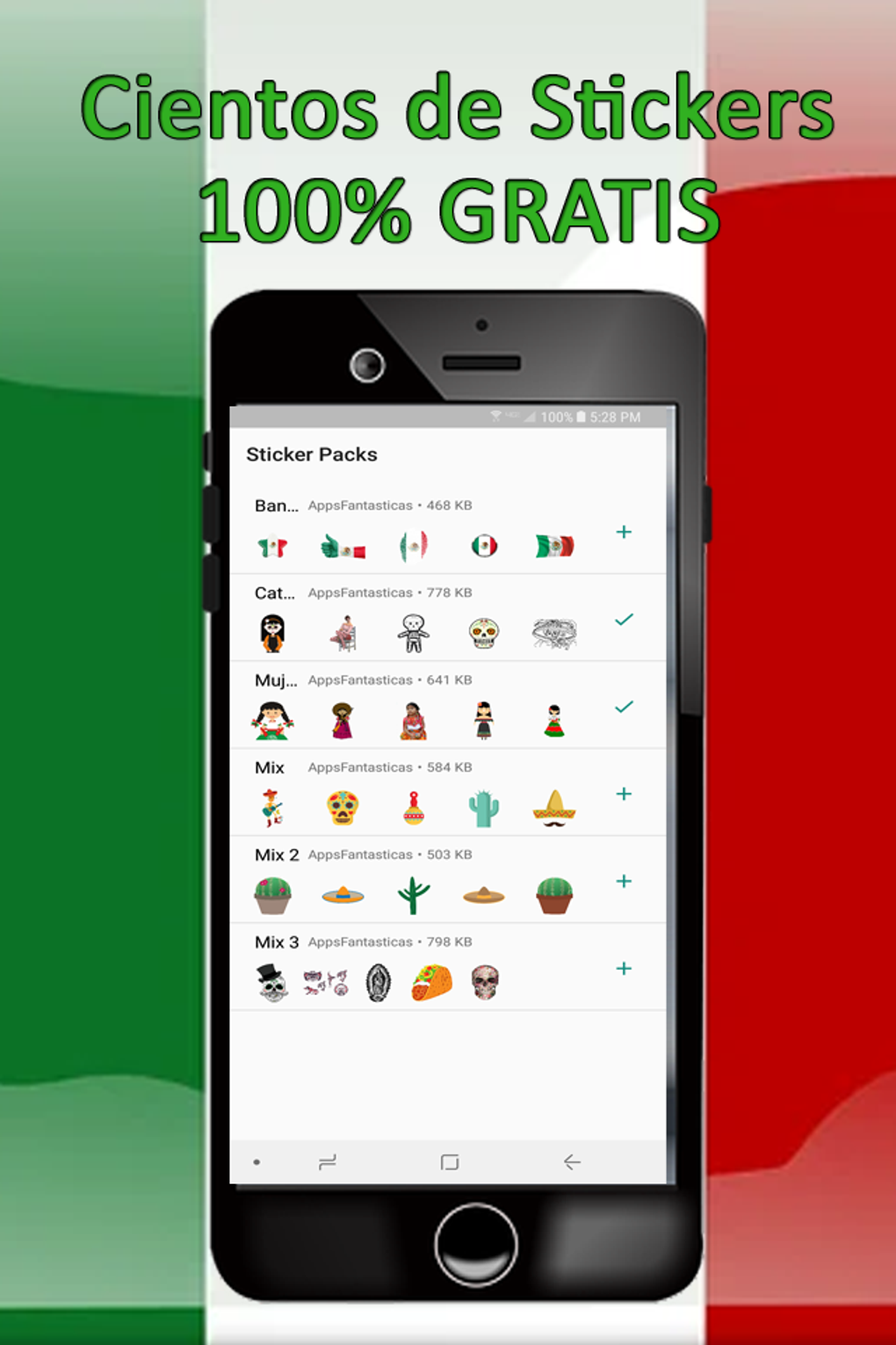 Stickers de Mexico WAStickerApps para WhatsApp para Android - Descargar