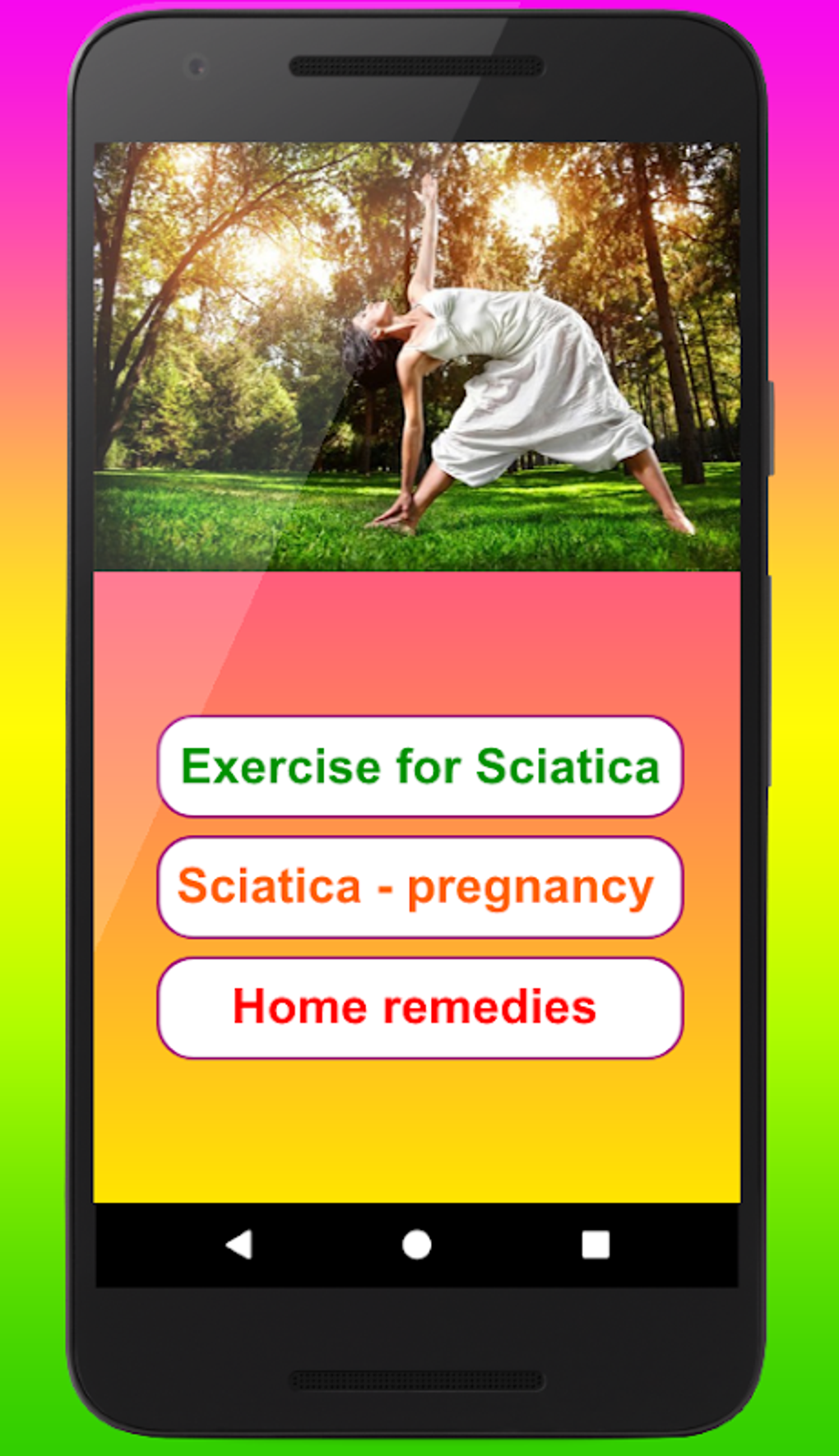 Android 용 Exercise for sciatica and stretches APK - 다운로드