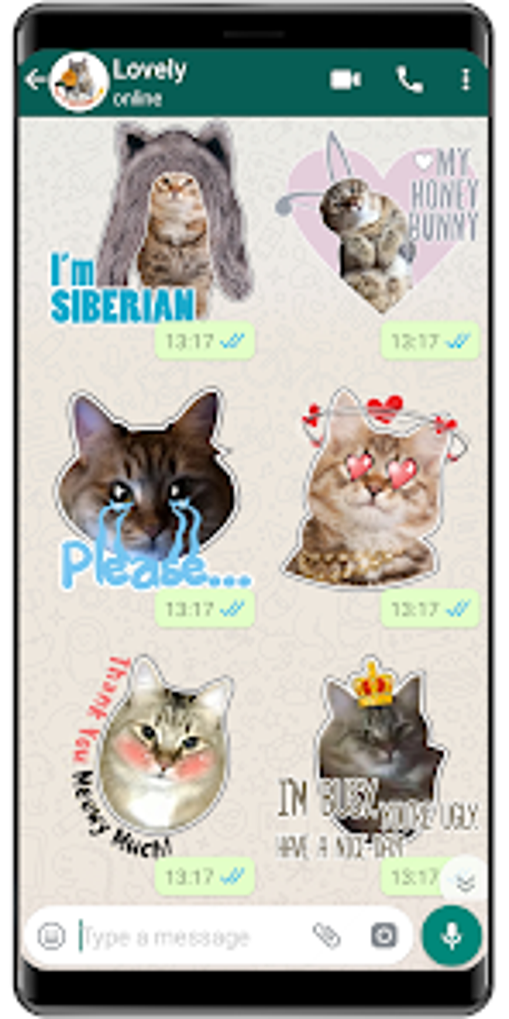 WASticker - Cat Stickers for Android - Download