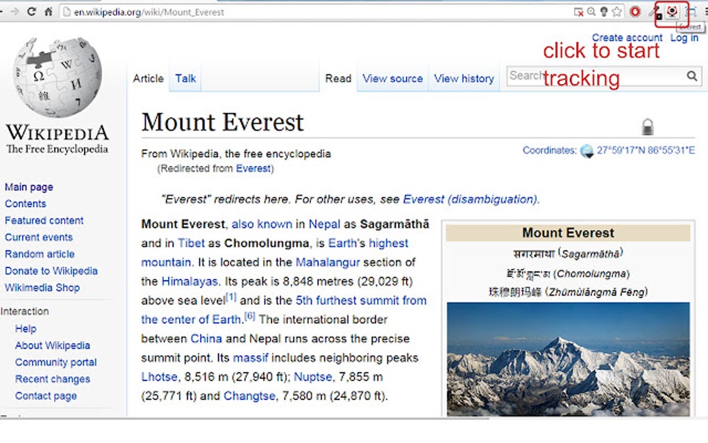 Everest para Google Chrome - Extensión Descargar