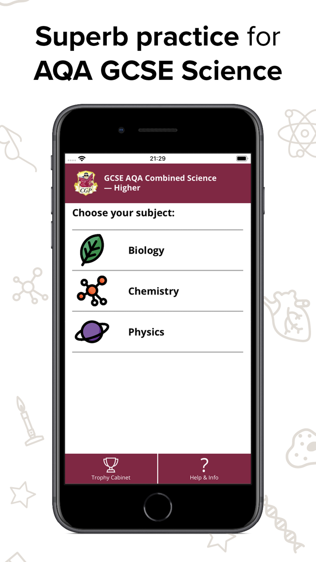 GCSE Science Higher AQA for iPhone - Download