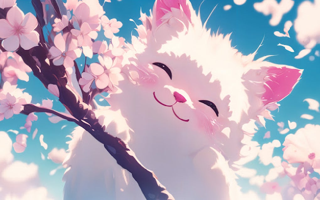 Anime Cats Wallpaper para Google Chrome - Extensión Descargar