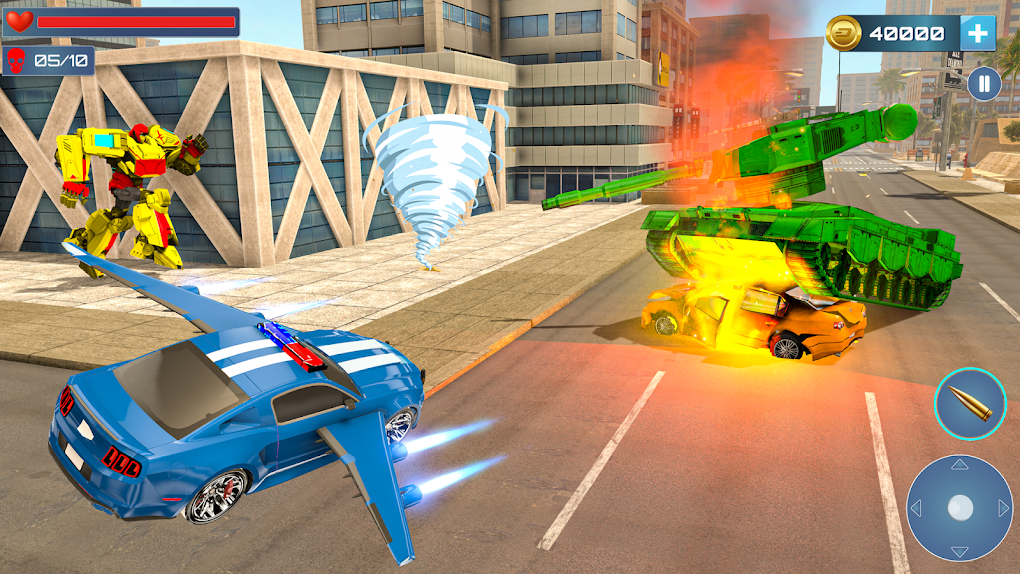 Tornado Robot Car Transform APK for Android - Download