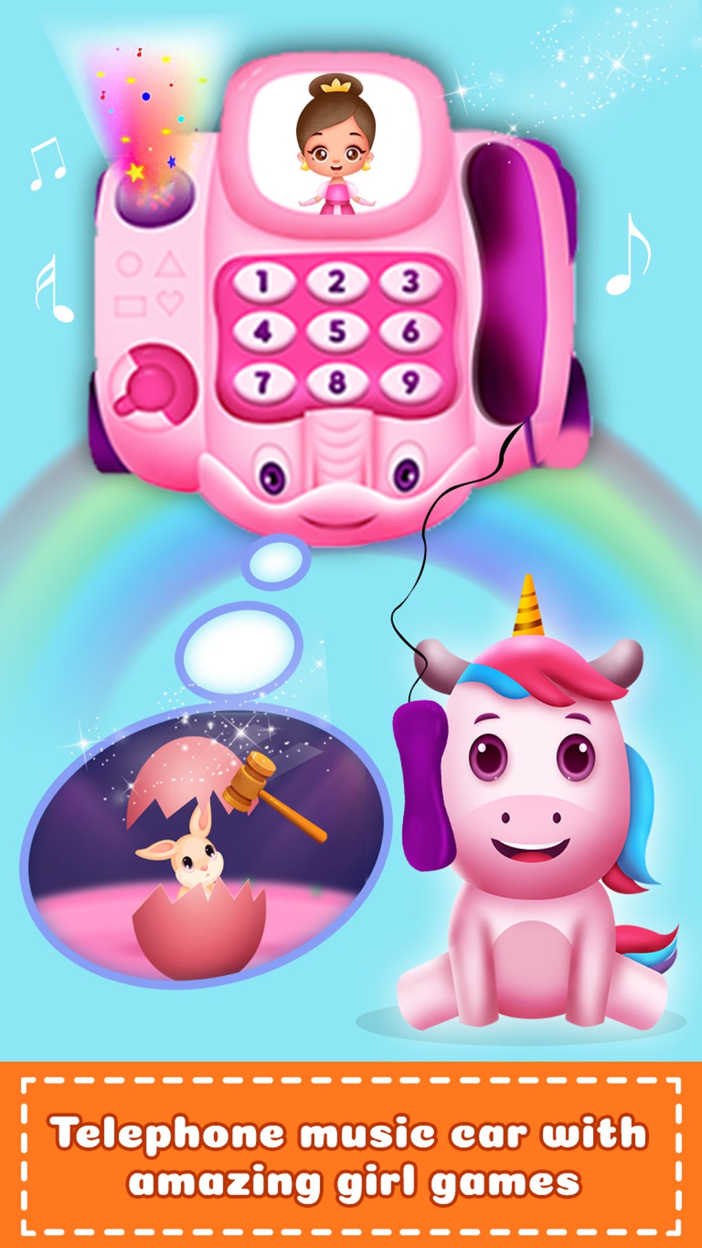Baby Princess Car phone Toy para Android - Descargar