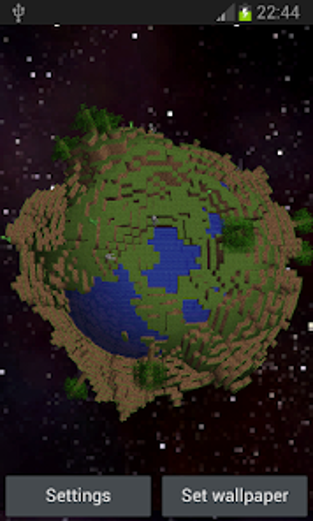 Craft World 3D Live Wallpaper for Android - Download