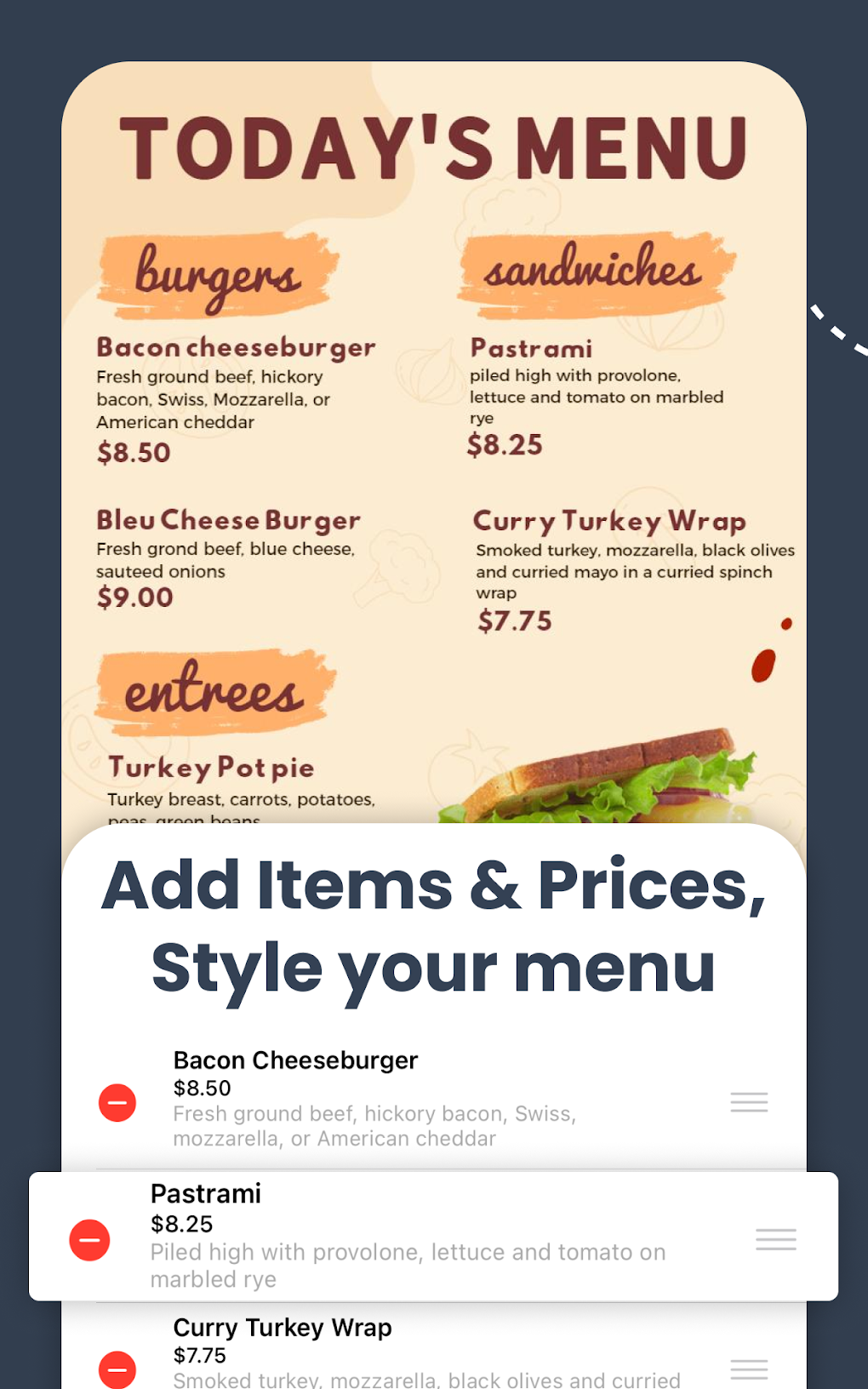 Menu Maker APK for Android - Download