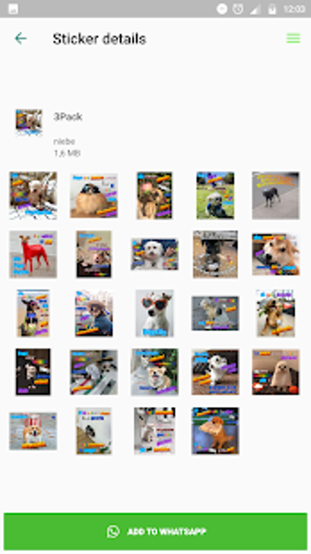 Stickers de Perros con Frases para WhatsApp para Android - Descargar