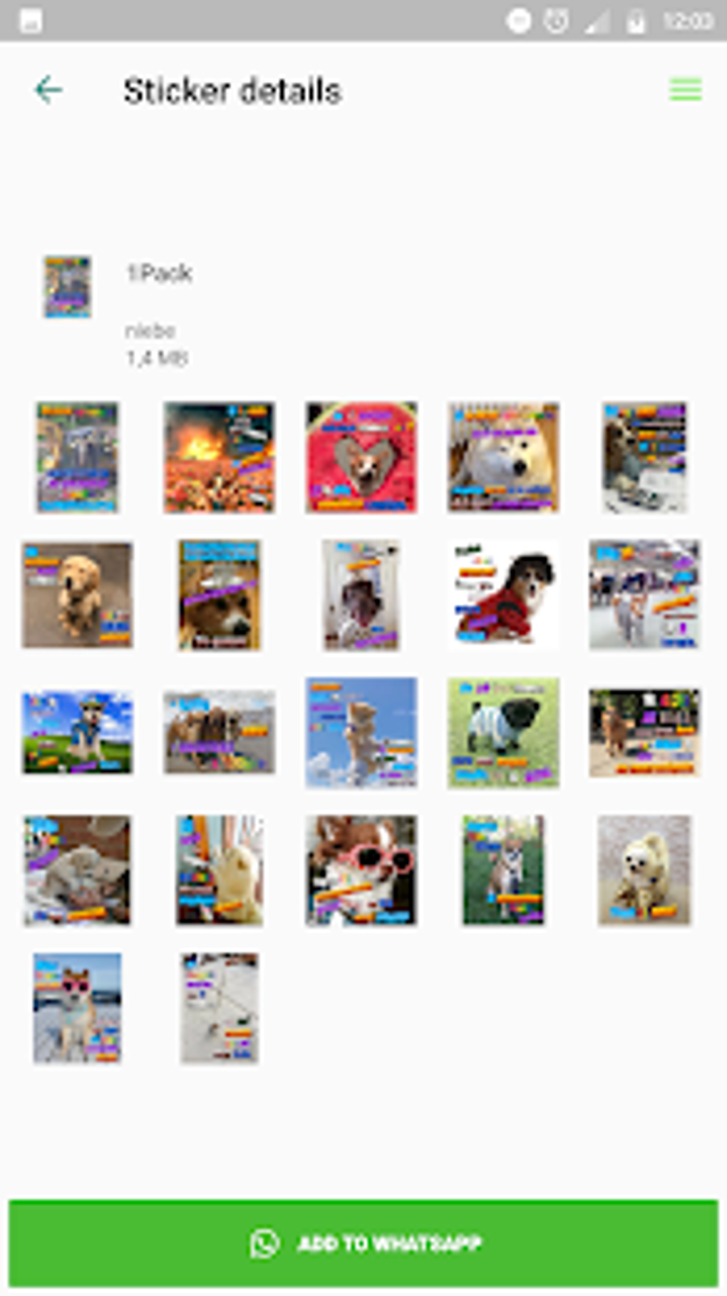 Stickers de Perros con Frases para WhatsApp para Android - Descargar