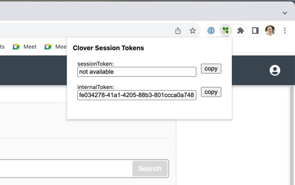 Clover Session for Google Chrome - Extension Download