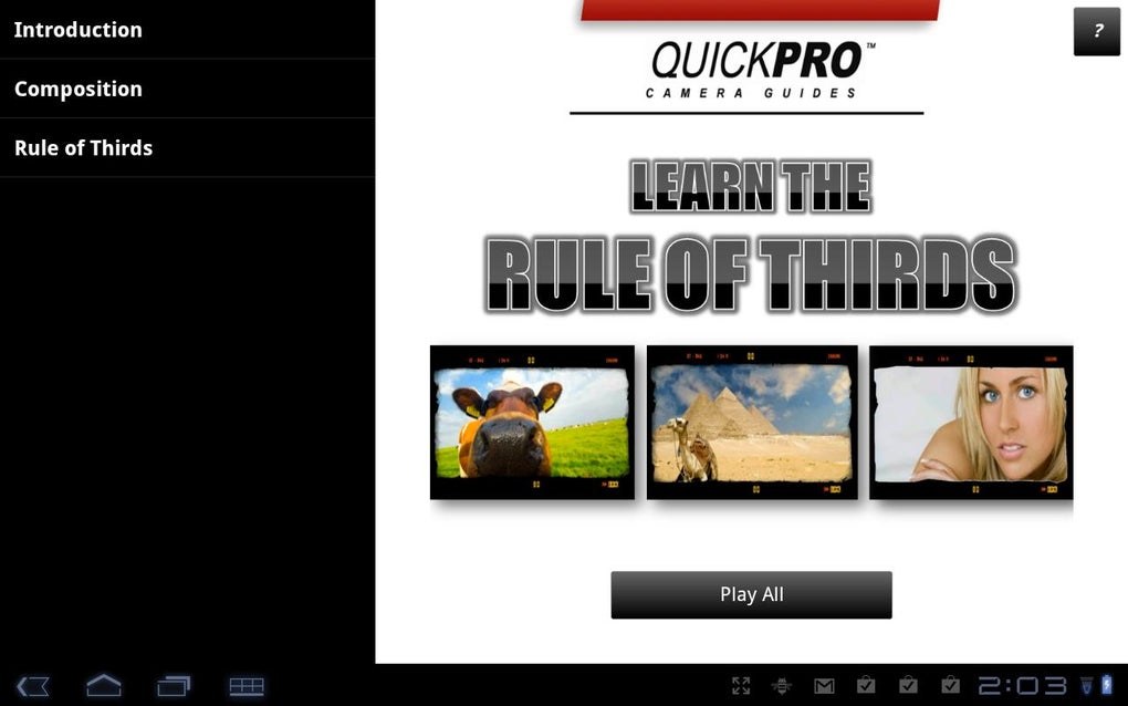 Rule of Thirds by QuickPro APK for Android - Download