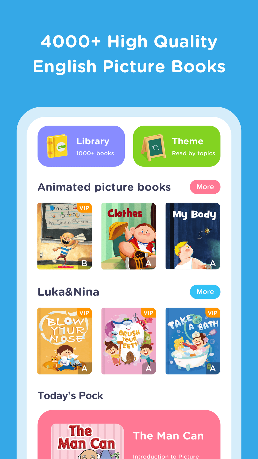 PalFish English - Picture Book for iPhone - Download