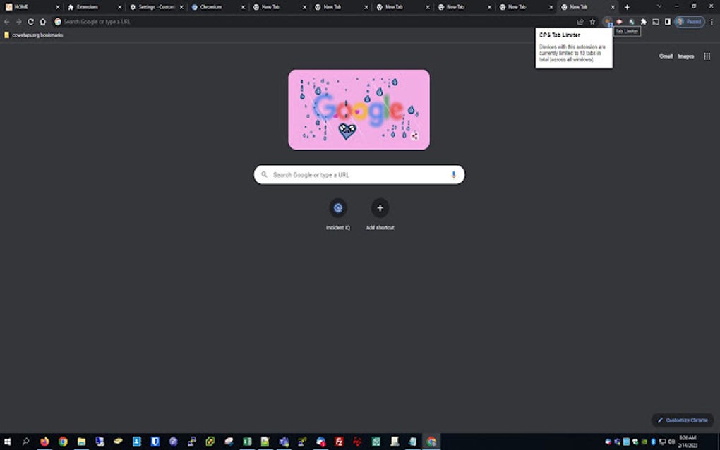 CPS Tab Limiter for Google Chrome - Extension Download