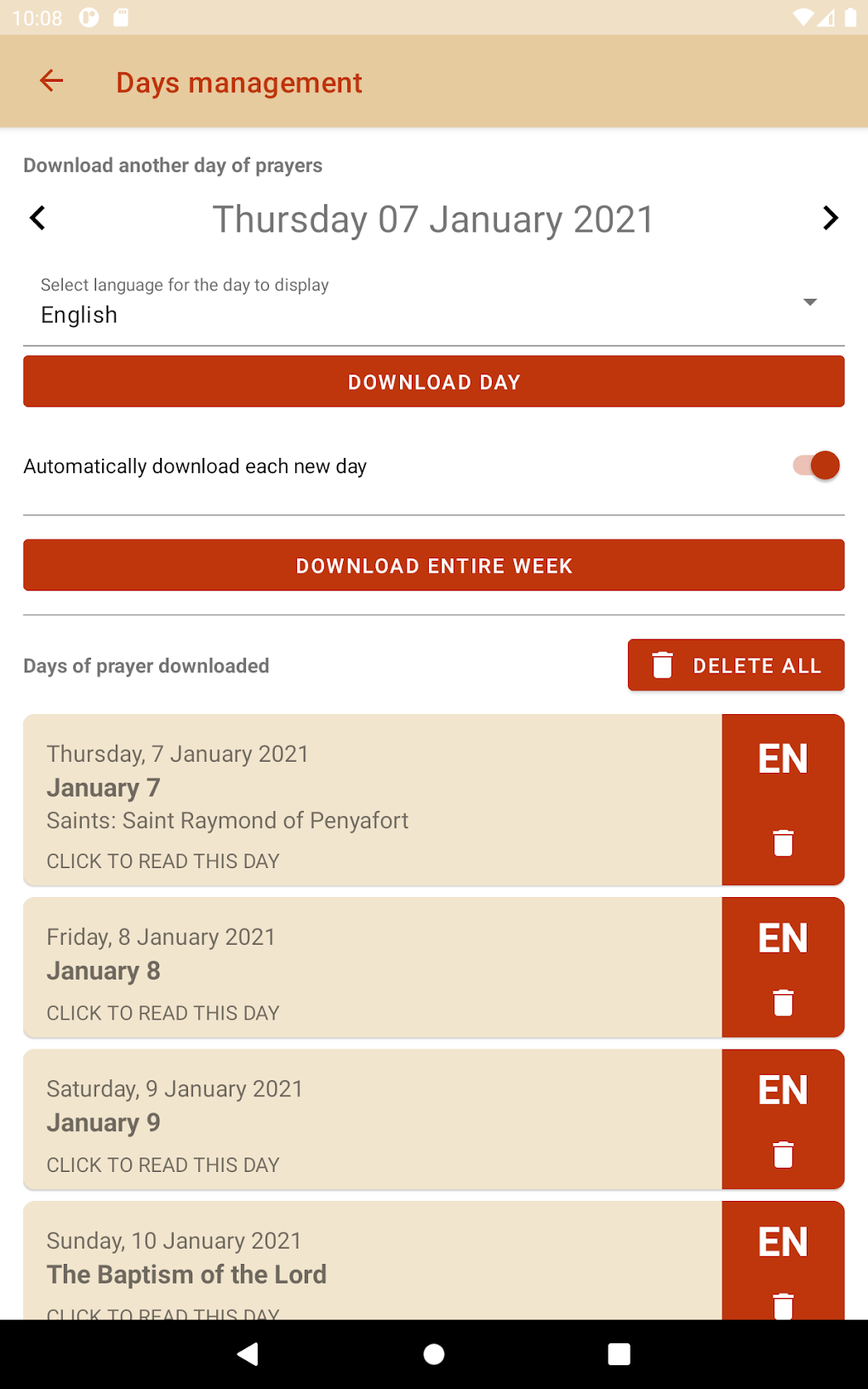 iBreviary for Android - Download