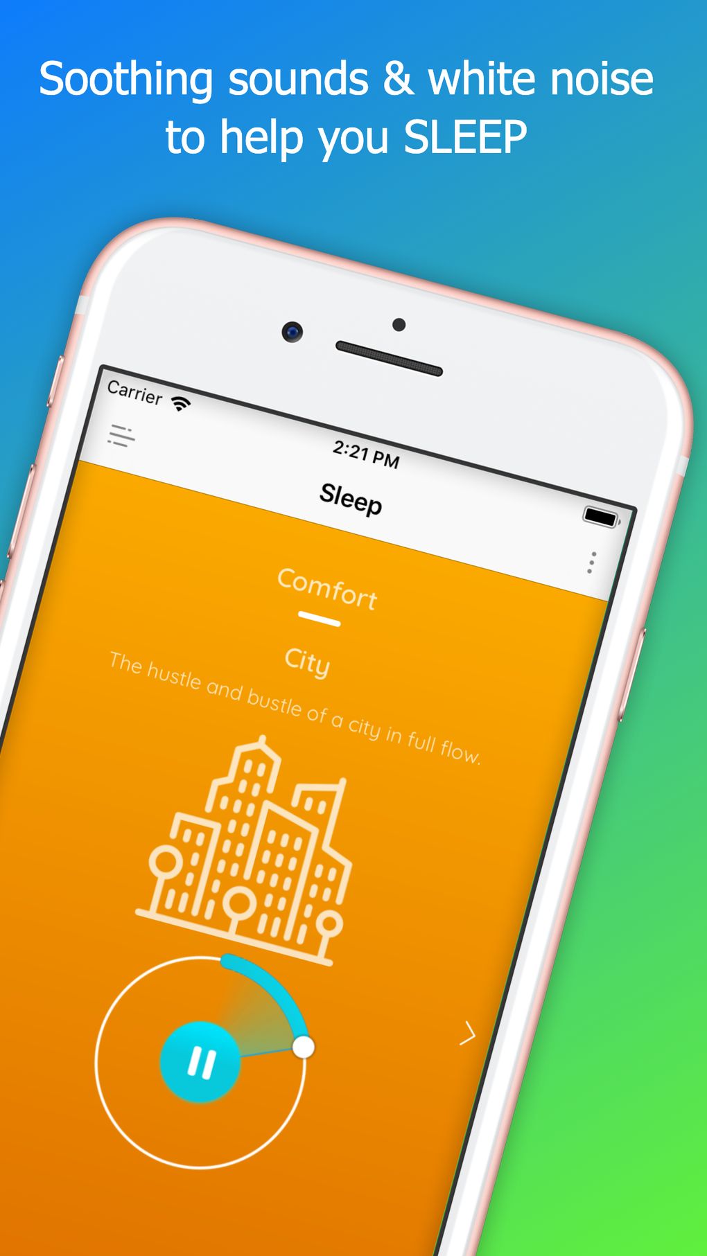 Sound Asleep - Ambient Noises for iPhone - Download