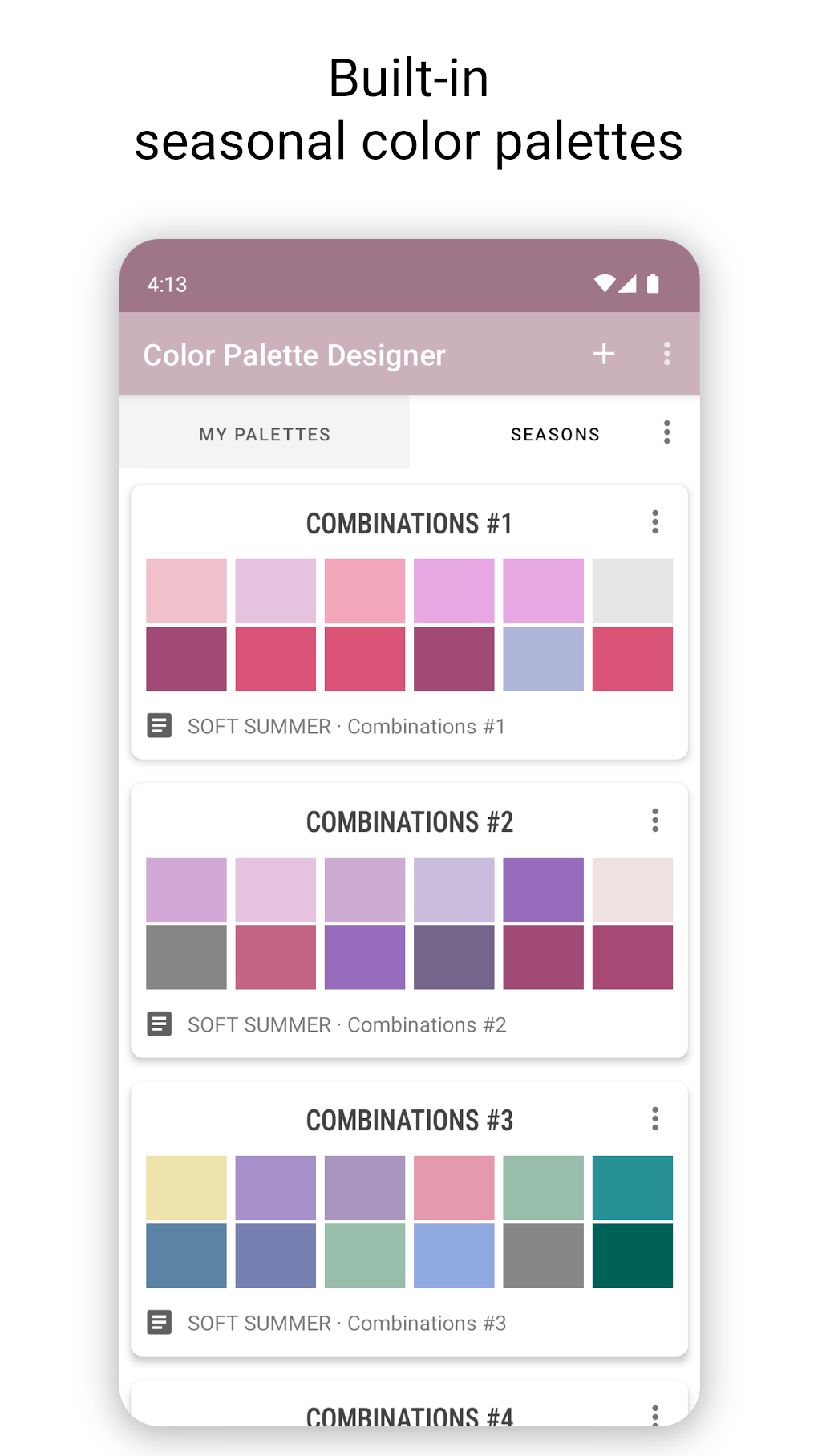 Color Palette Designer for Android - Download