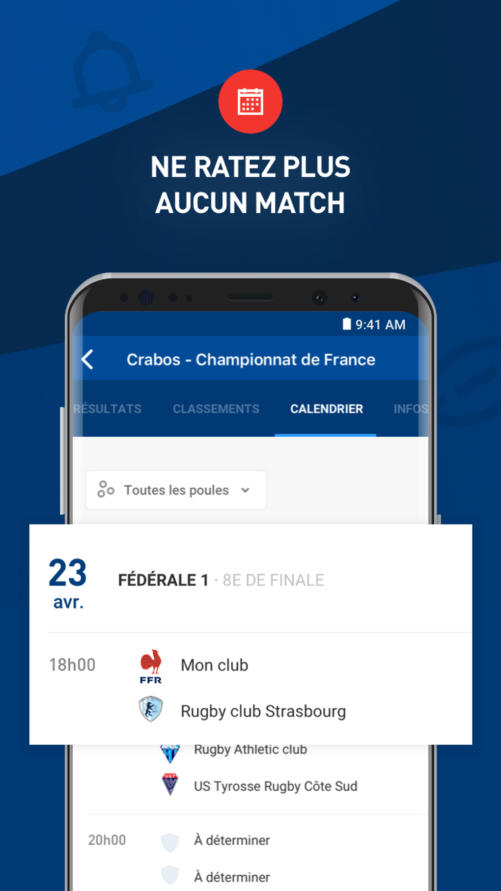 FFR Compétitions APK pour Android - Télécharger