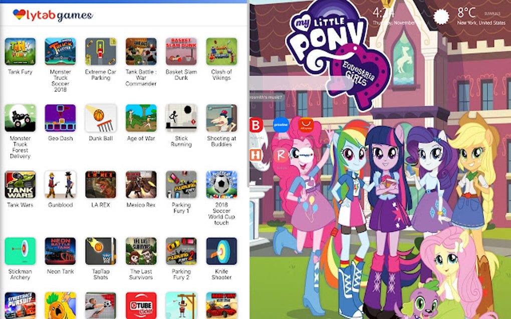 My Little Pony Equestria Girls Pics New Tab for Google Chrome ...