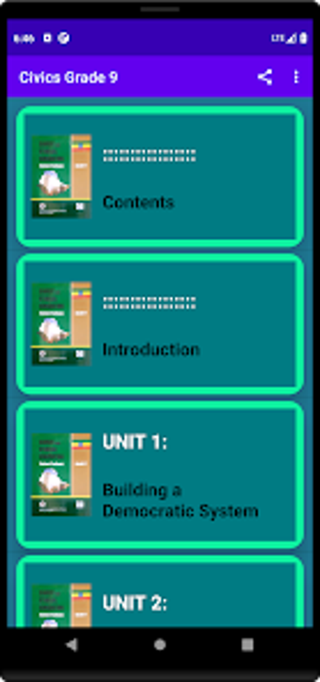 Civics Grade 9 Textbook Android 