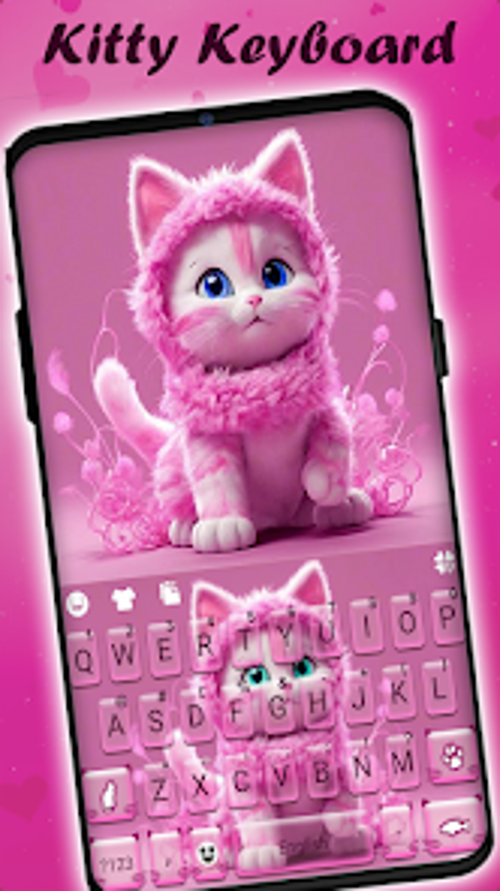 Cute Kitty Keyboard: Cat Theme para Android - Descargar
