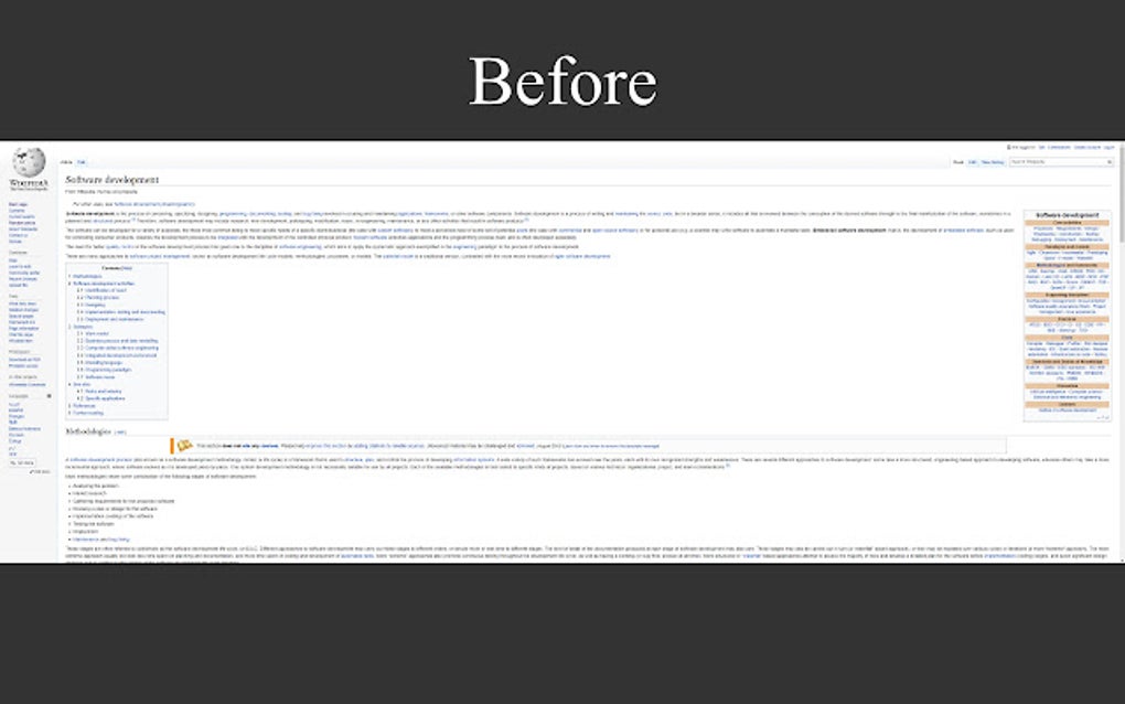 Better Wikipedia for high resolution screens for Google Chrome ...