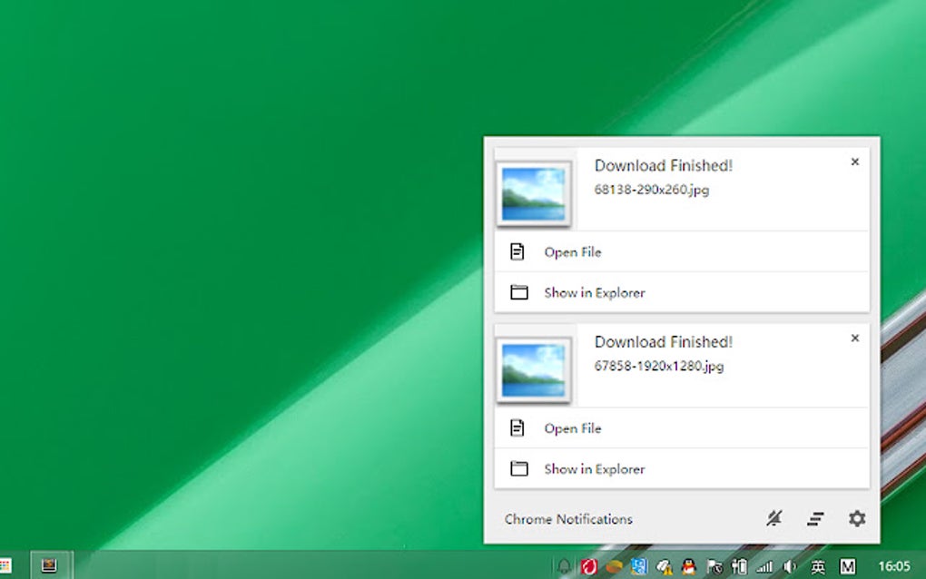 Download Notifier for Google Chrome - Extension Download