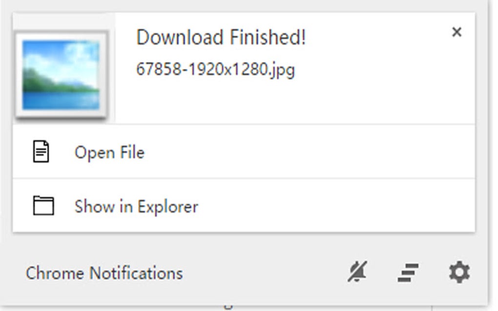 Download Notifier for Google Chrome - Extension Download