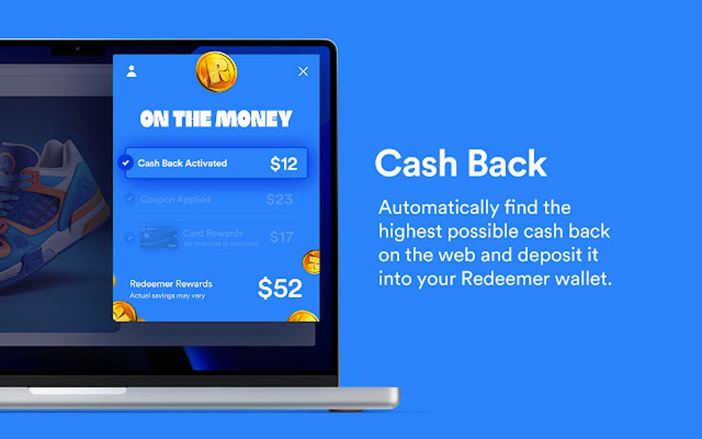 Redeemer: Cash Back & Rewards Google Chrome için - Eklenti İndir