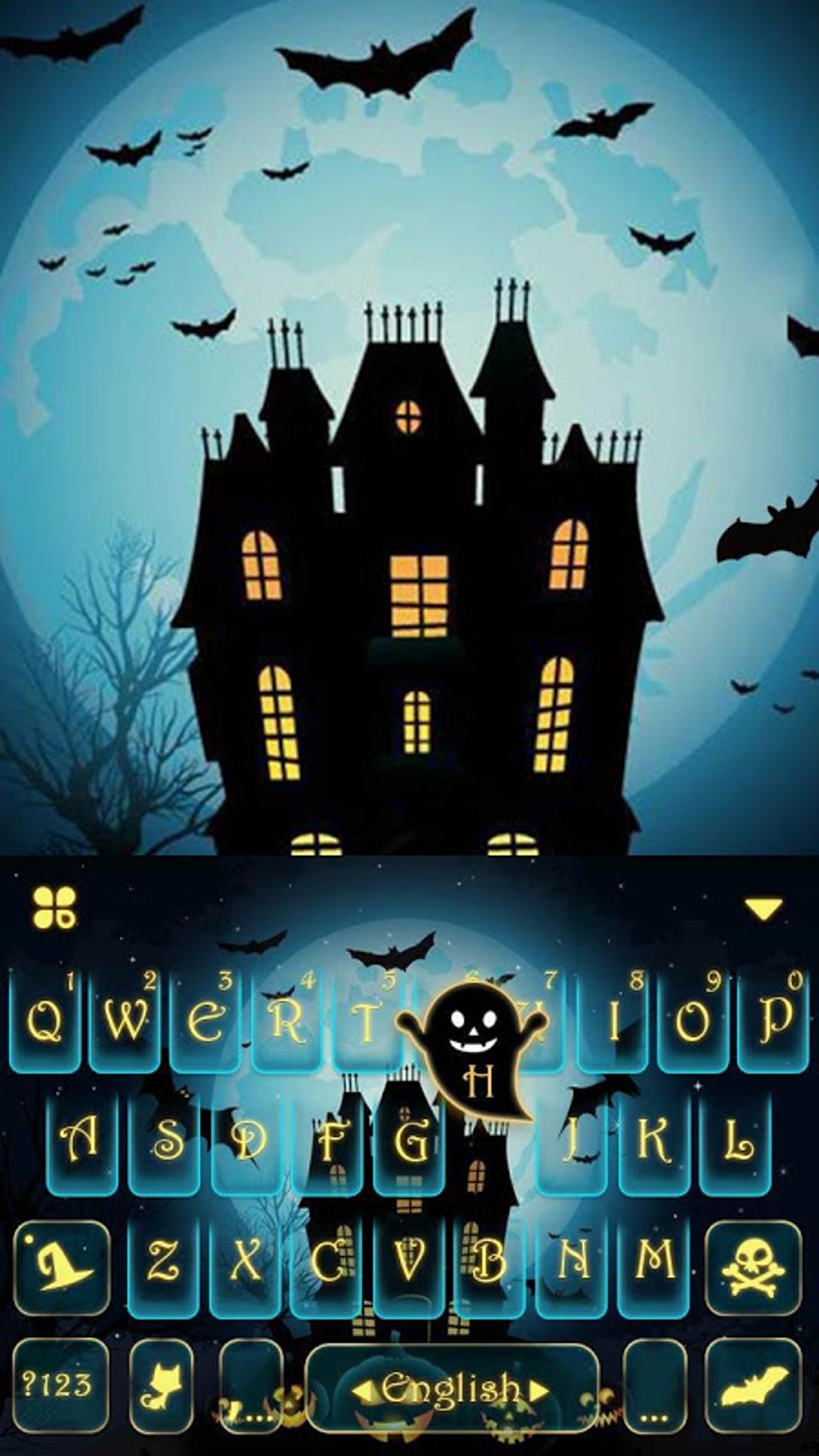 Halloween Ghost Keyboard Theme APK para Android - Descargar