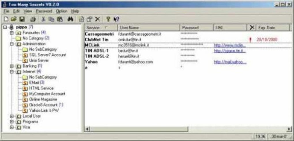Too Many Secrets - Descargar
