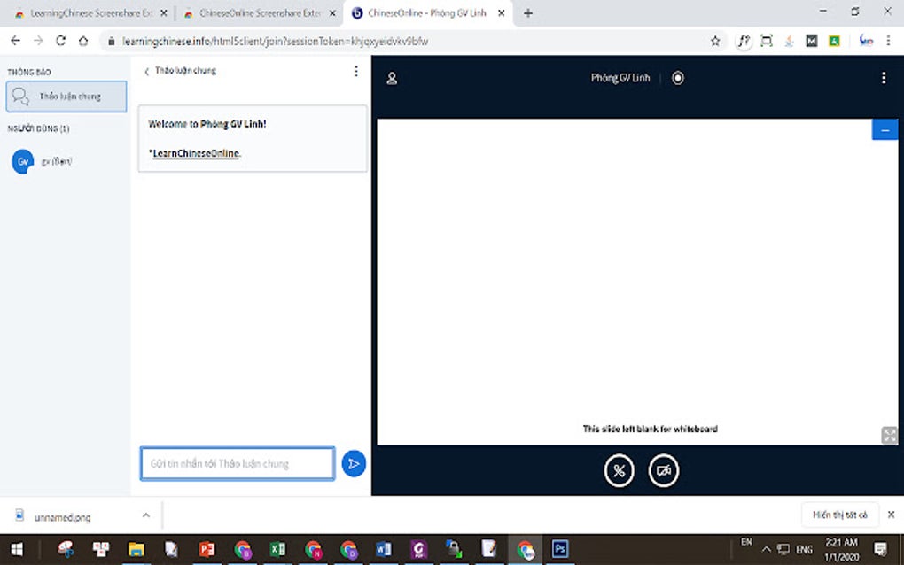 LearningChinese Screenshare Extension para Google Chrome - Extensión Descargar