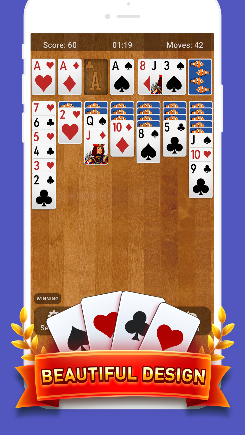 Solitaire Classic Card Games pour iPhone - Télécharger