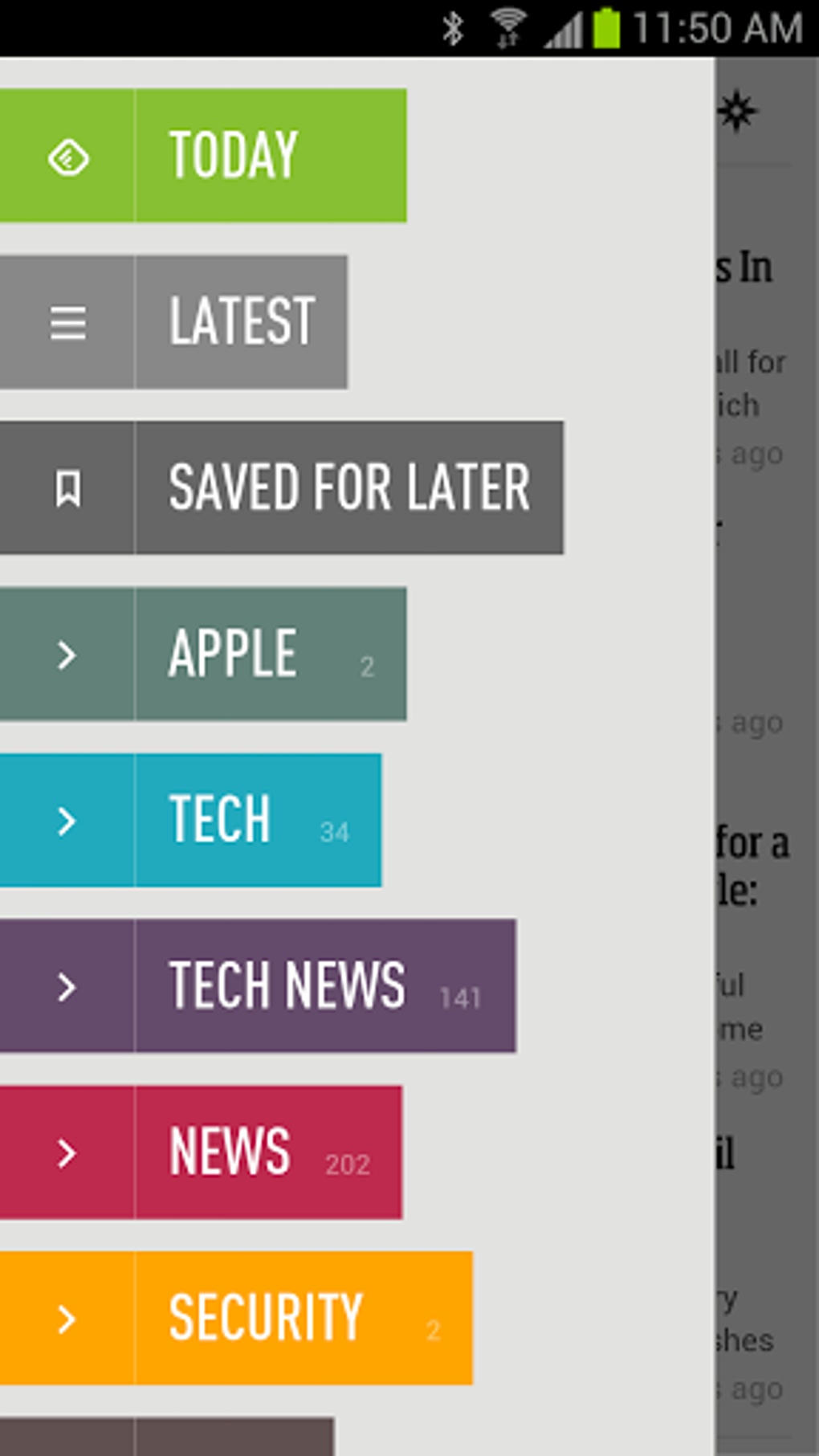 Feedly pour Android - Télécharger