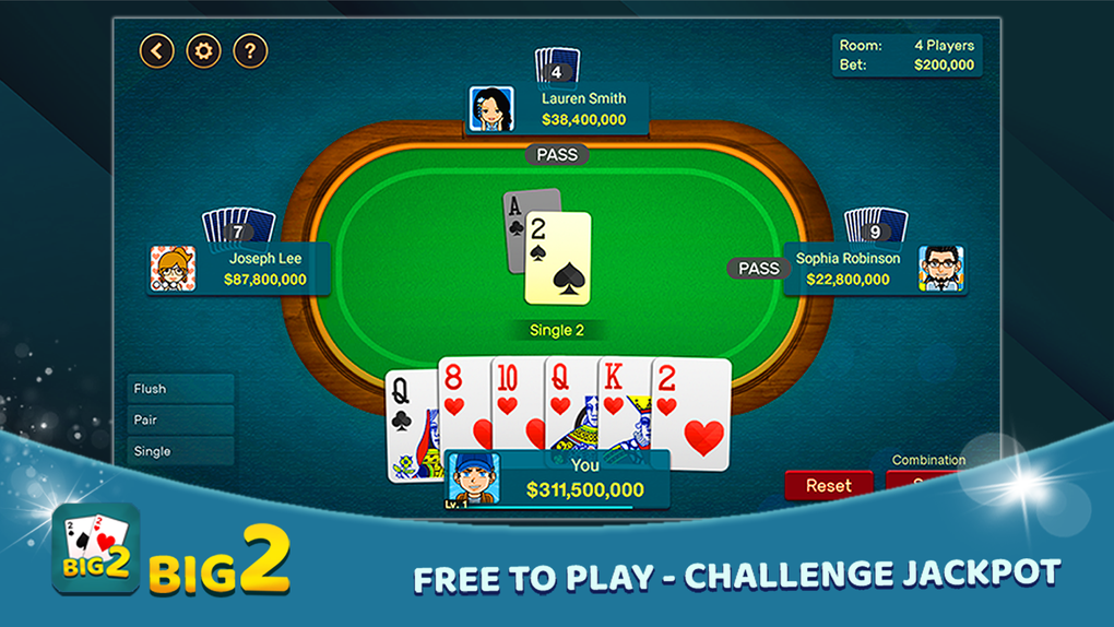 Big 2 - Pusoy Dos Offline for iPhone - Download