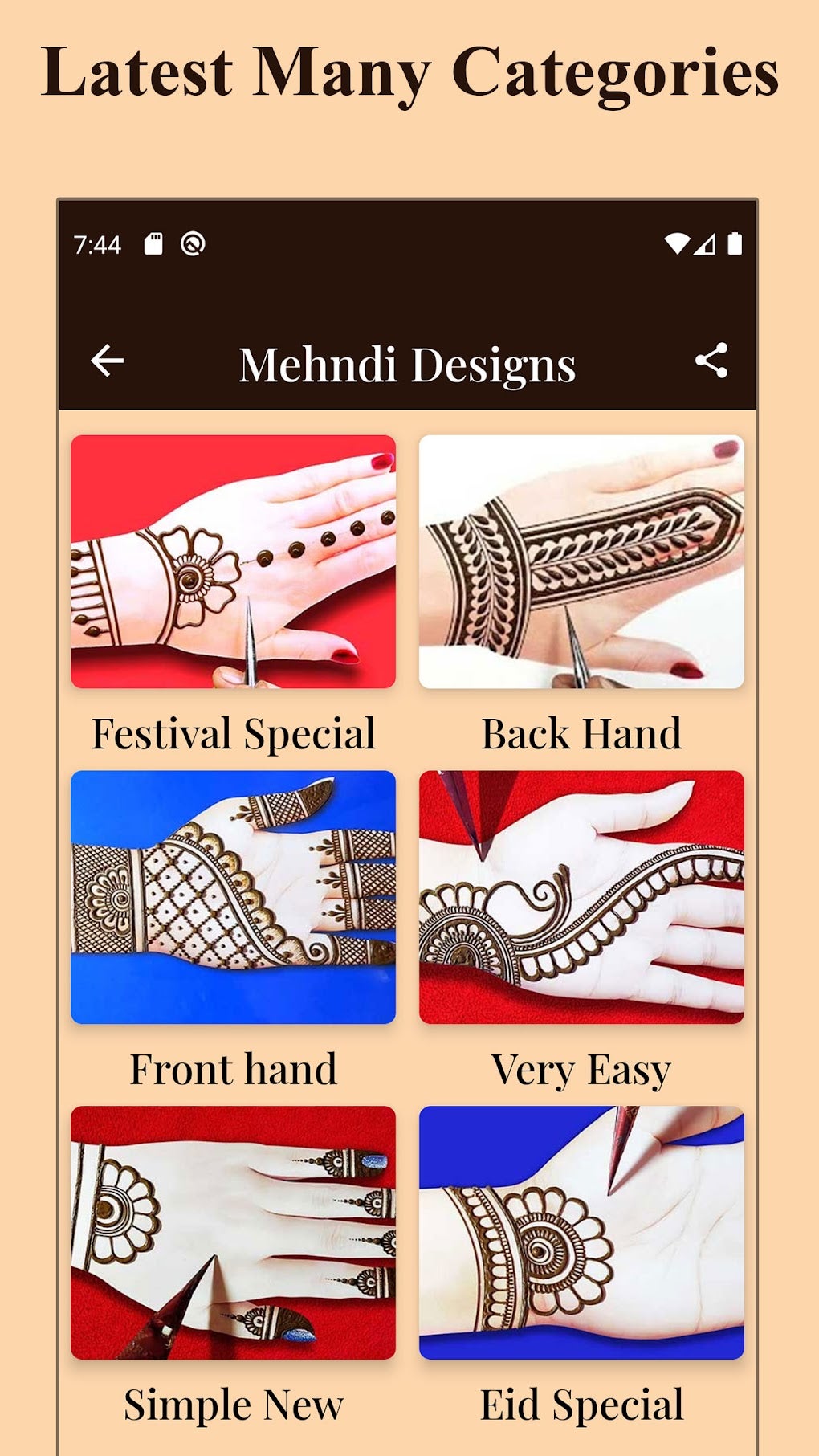 Android için Mehndi Design 2022 - İndir