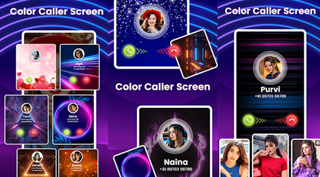Call Screen Themes Color Phone para Android - Descargar