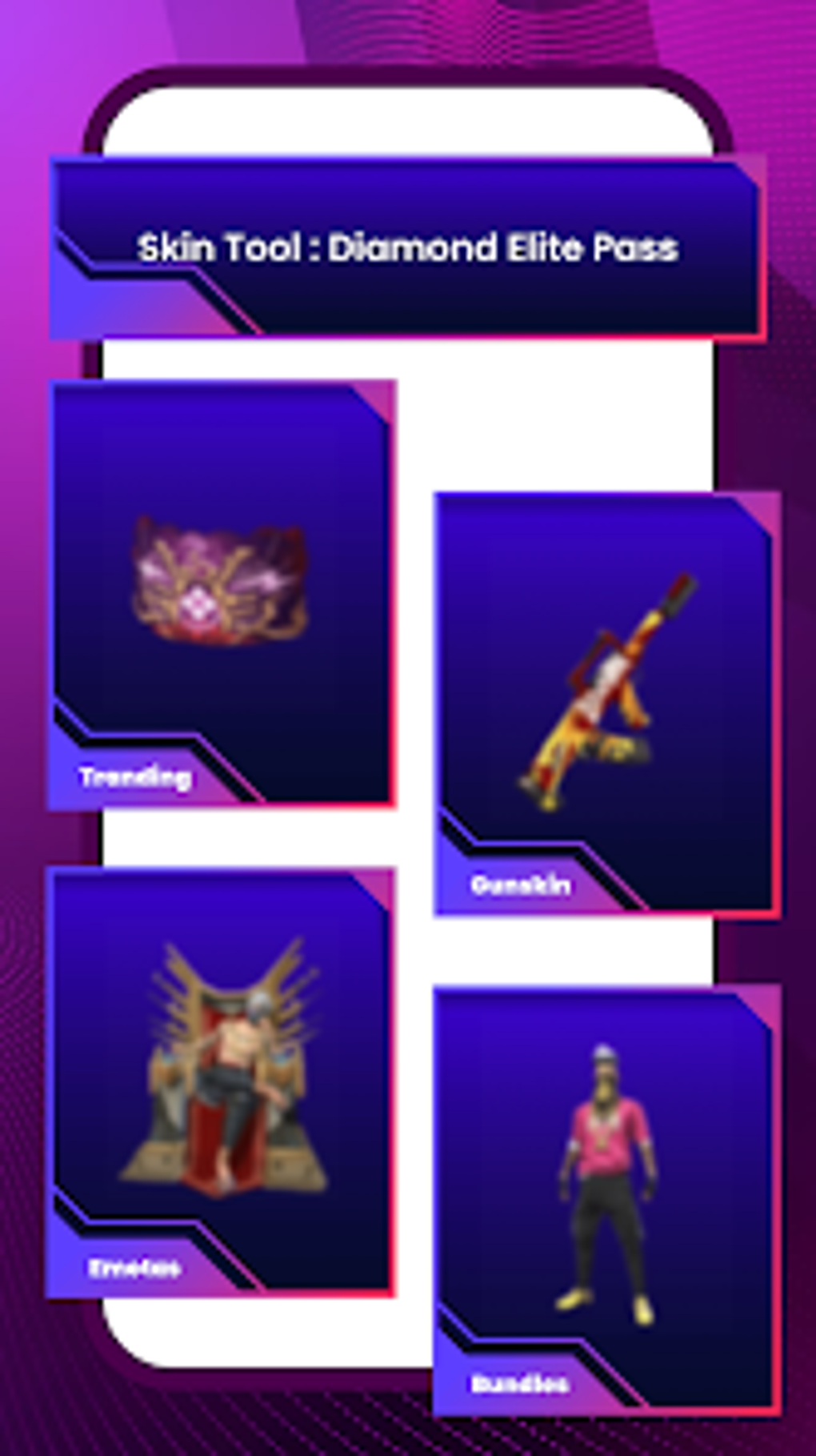 Skin Tool : Diamond Elite Pass para Android - Descargar