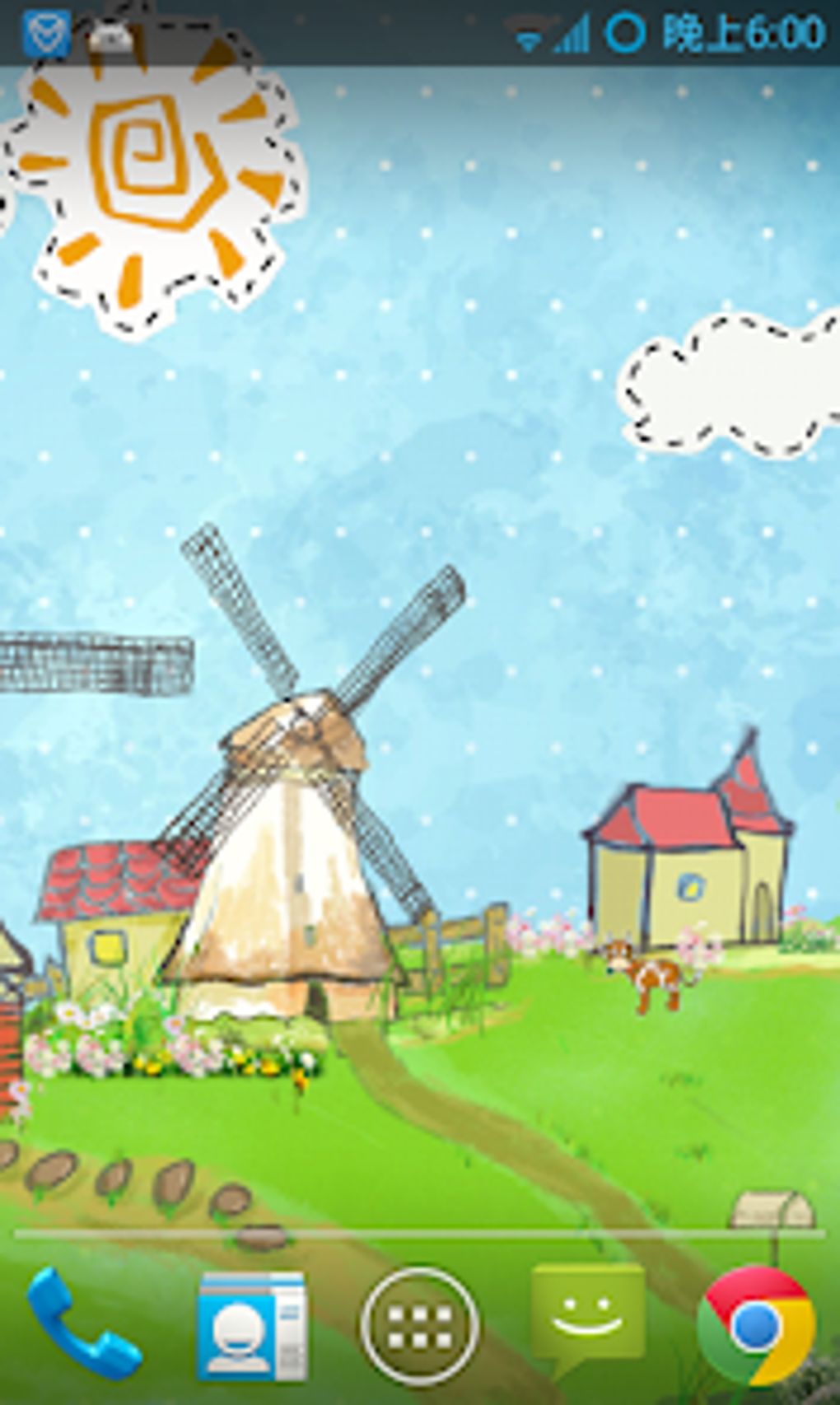 Cartoon Windmill LW FREE for Android - Download